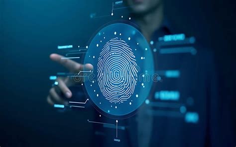 A Fingerprint Authentication Interface With A Digital Overlay