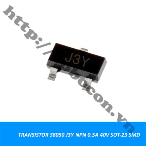 TR58 TRANSISTOR S8050 J3Y NPN 0.5A 40V SOT-23 SMD - Chia Sẻ Kiến Thức ...