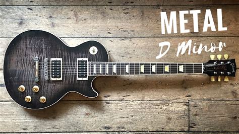 Wild Melodic Metal Guitar Backing Track Jam In Dm Youtube