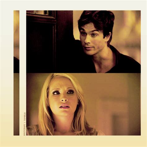 Damon And Caroline Damon And Caroline Fan Art 26481294 Fanpop