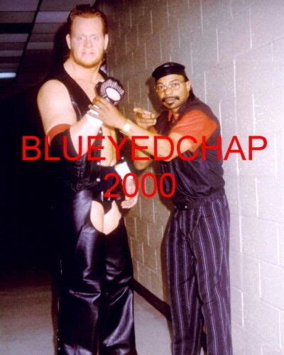 Marc Calaway Undertaker And Teddy Long Wrestler 8 X 10 Wrestling