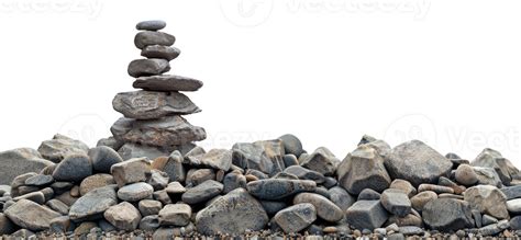 Stones Pyramid Cut Out 48783928 Png