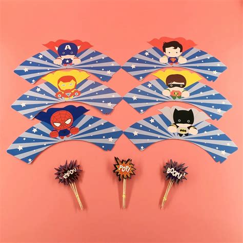 Suministros De Cumplea Os De Superh Roes De Marvel Decoraci N De Pastel