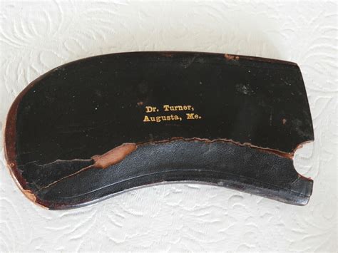 Antique Glasses Eyeglasses With Leather Case Gem