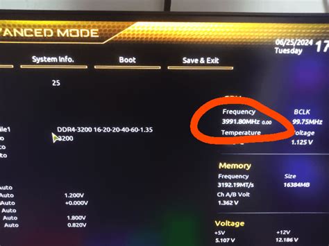 Cpu Runs At Almost 4ghz While In Bios Rpcbuild