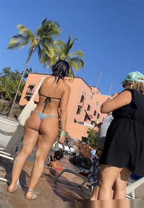 Pawgs At The Beach Leggings Beach And Bikini Forum