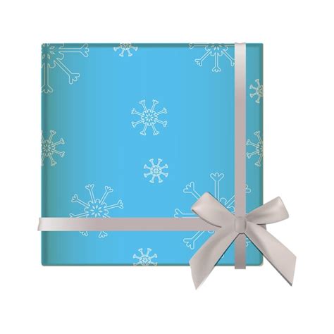 Coffret Cadeau Réaliste Vecteur Premium