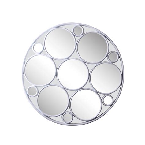 Custom Sale Silver Round Wall Decor Mirror Factory Company Yiwu