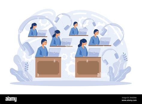 Customer Support Call Center Personal Assistant Service Person