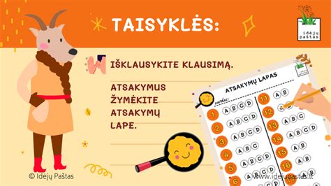 Viktorina Vaikams UŽgavĖnĖs Skaidrės Pptx Ir Pdf Idėjų Paštas