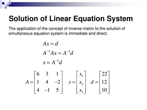 PPT LINEAR MODELS AND MATRIX ALGEBRA Part 3 PowerPoint Presentation ID 6036034