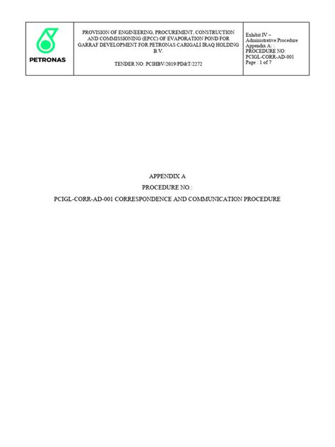 09 1 Exhibit Iv Appendix A Administrative Procedure Pdf Fax
