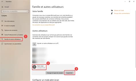 Comment Supprimer Un Compte Utilisateur Dans Windows Lecoindunet