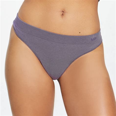 Mp Womens Composure Seamless Thong Smokey Purple Mp