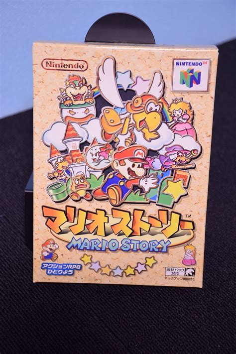 Yahooオークション ニンテンドー 64 マリオストーリー 箱説付き 美