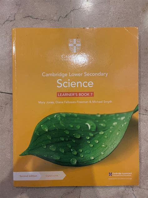 Cambridge Igcse Checkpoint Science Learner S Book 7 Textbook And