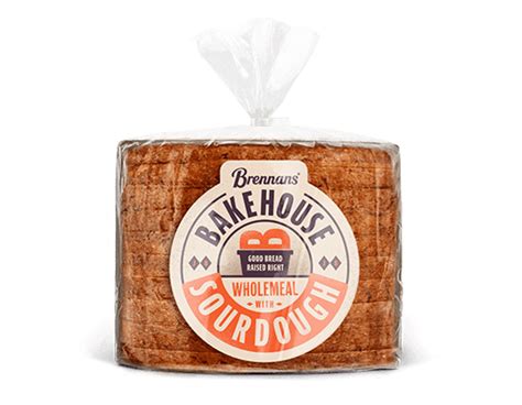 Bakehouse Wholemeal With Sourdough Brennans Bread