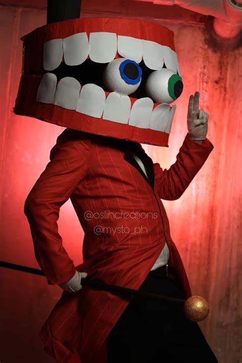 The Amazing Digital Circus Caine Cosplay 5 Disfraz