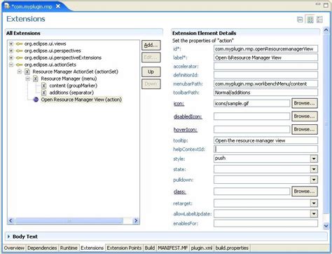Eclipse Plugin Perspective Tutorial Wideskills