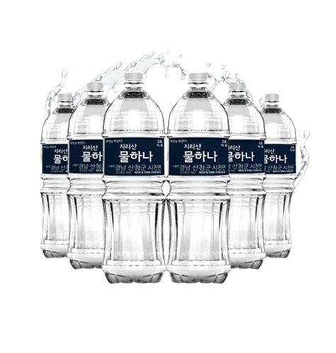 화인바이오 지리산 물하나 생수 2L 6개 티몬