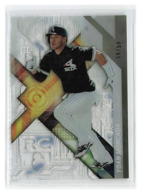 Yoan Moncada 2017 Topps High Tek Rookie Ssp 50 Rt Ym White Sox Ebay