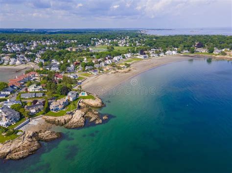 Swampscott Coast Aerial View Swampscott Ma Usa Stock Image Image Of American Houses 269450849