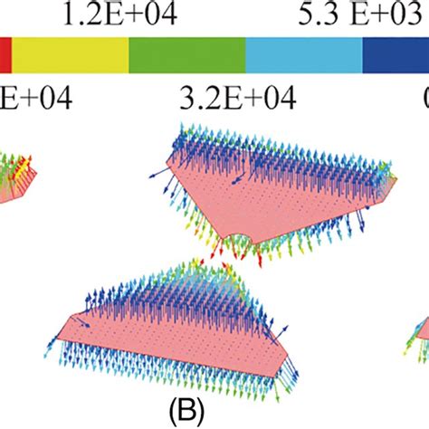 the electric field distributions of each mode a tm10 mode b tm01