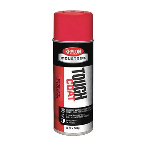 Krylon Industrial Rust Preventative Spray Paint Cherry Red Gloss 12