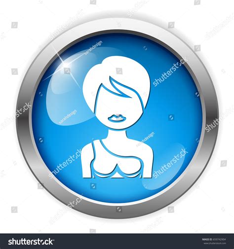 Sexy Woman Icon Stock Vector Royalty Free 659742904 Shutterstock