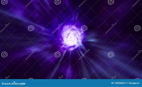 Interstellar Travel And Dimensional Portals Spaceships Exploring New Planets Exoplanet Stock