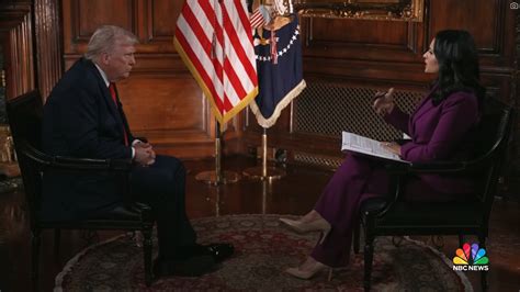 6 Noteworthy Moments From Trumps Meet The Press Interview