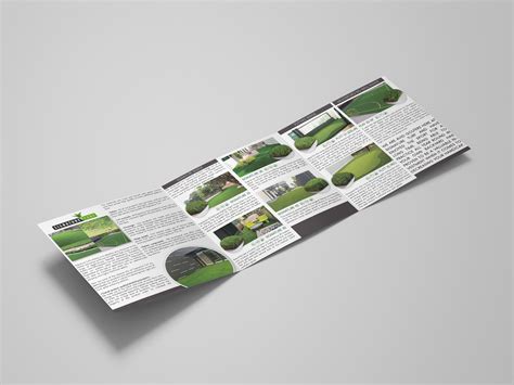 Signature Turf Leaflet And Product Sheet Design Behance