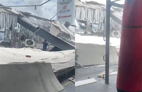 Gente Atrapada” El Techo De Un Gimnasio Se Desplomó En Colima Tras El