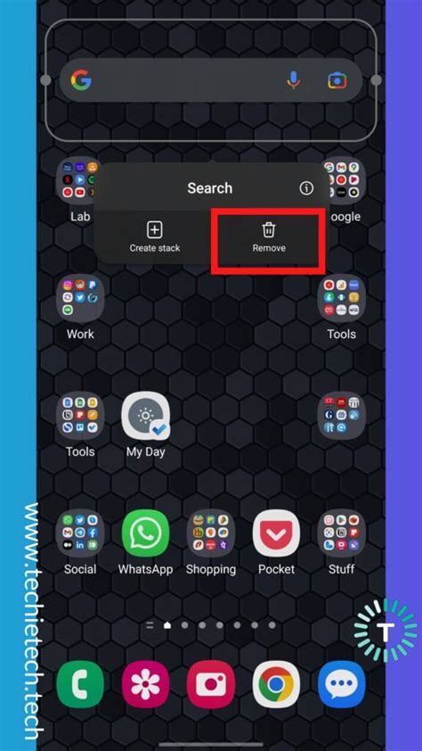 Ways To Remove Google Search Bar On Android Devices Techietechtech