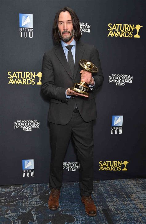 2024 Saturn Awards Keanu Reeves Receives Lance Reddick Legacy Award