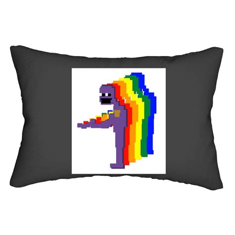 Fnaf Purple Guy Color 8 Bit Lumbar Pillows Sold By Eileendmccullough