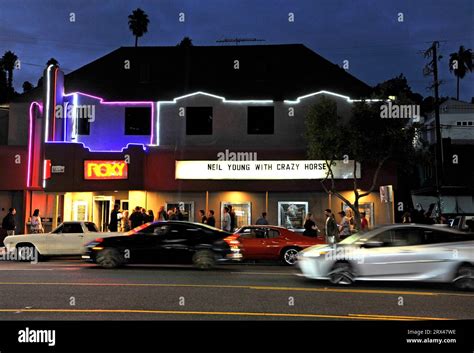 Neil Young Roxy Theater Line Concert Sunset Strip Los Angeles