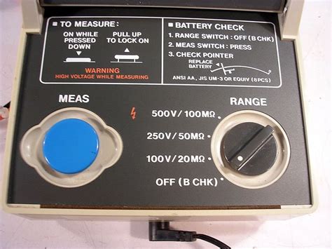 Yokogawa Insulation Tester Model 2406 Ebay Tester Ebay High Voltage