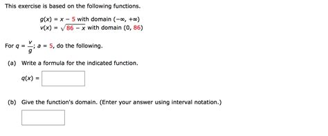 solved this exercise is based on the following functions