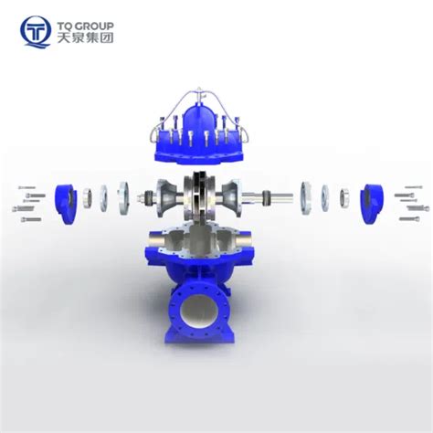 Horizontal Double Suction Split Casing Centrifugal Pump Water Pump