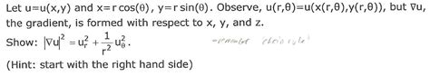 Solved Let U U X Y And X Rcos Theta Y Rsin Theta Chegg Com