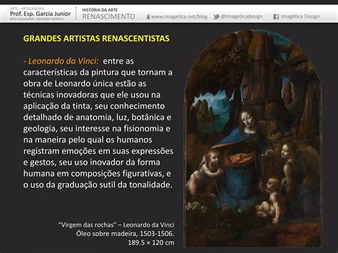 História da Arte Renascimento Prof Garcia Junior PPT