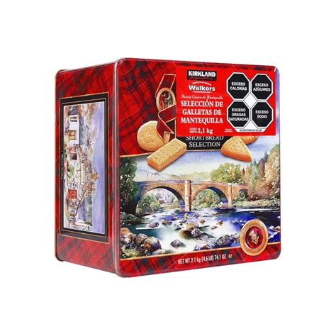 Kirkland Signature Walkers Premium Shortbread Selection T Tin 4 6