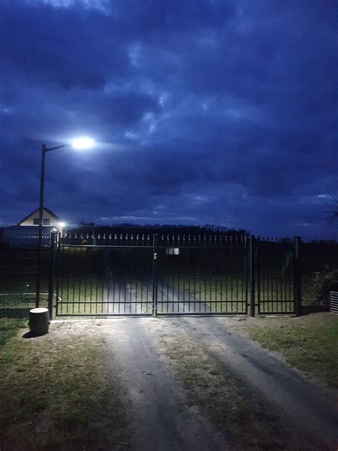 LAMPA ULICZNA SOLARNA 800W Lampy Solarne LED Latarnie Solarne