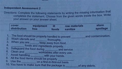 Independent Assessment Directions Complete StudyX