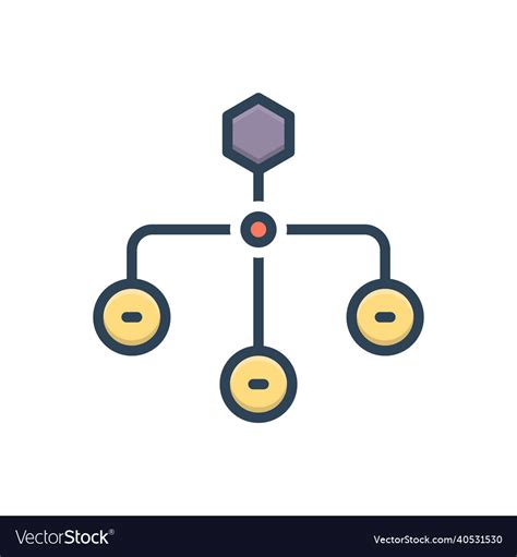 Hierarchical Structure Royalty Free Vector Image