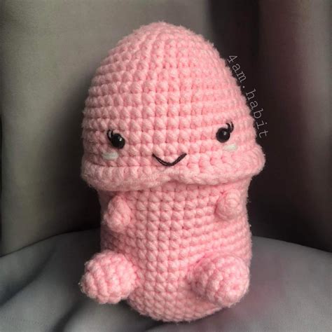 CUTE PENIS AMIGURUMI PLUSHIE Hobbies Toys Stationary Craft Handmade Craft On Carousell
