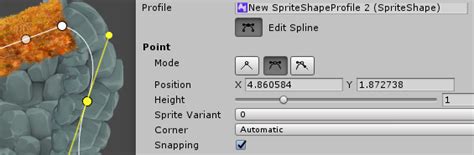 edit spline enabled
