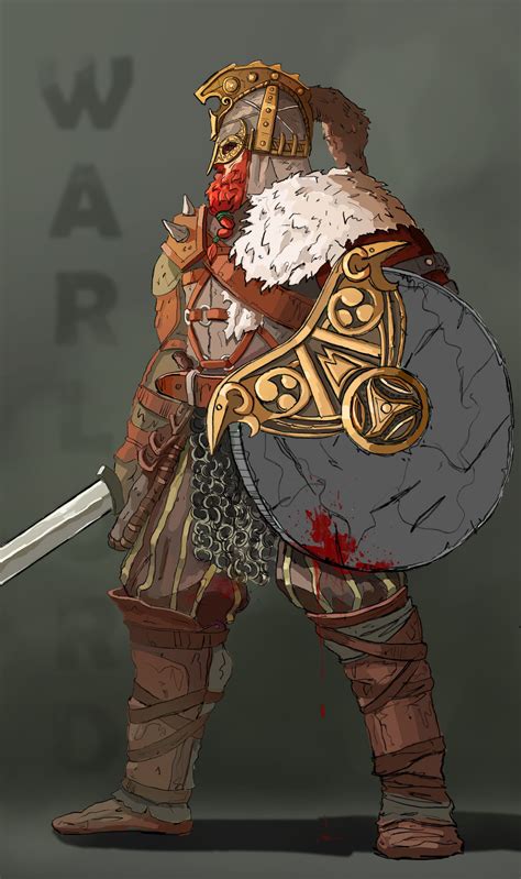 Artstation For Honor Fanart Jonas Spokas Viking Character For
