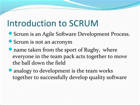 Agile Software Development Ppt